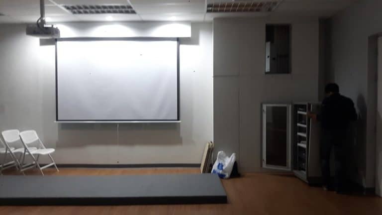 Referenced Project: AV system for training room, Cyber World Tower, BKK